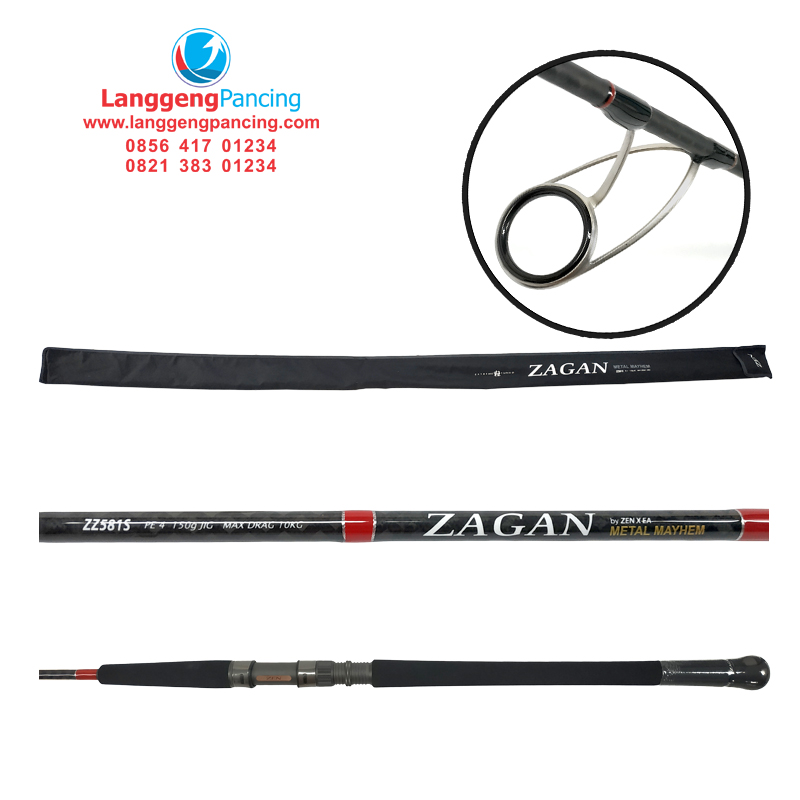 Joran Zen Zagan Metal Mayhem ZZ581S - Toko Langgeng Pancing Solo