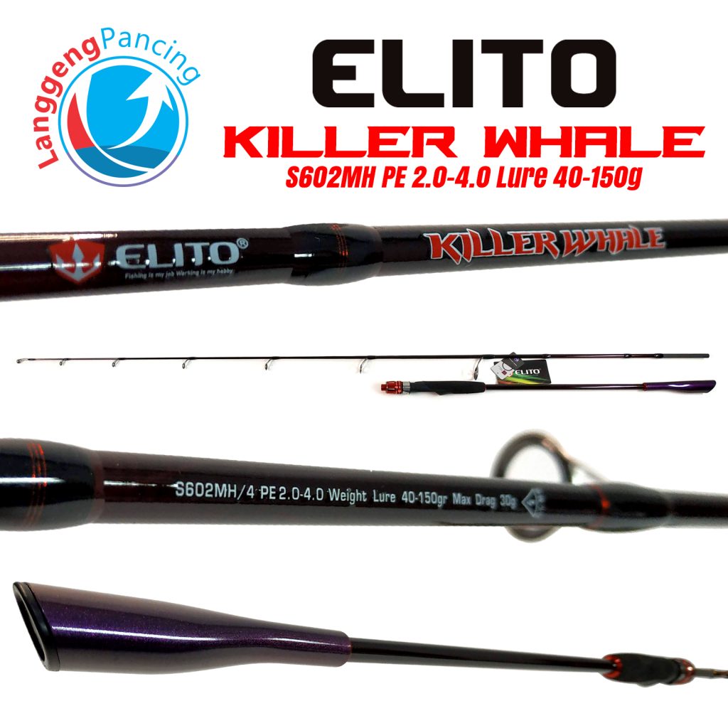 Joran Jiggin Elito Killer Whale - Toko Pancing LanggengPancing, 0821 ...